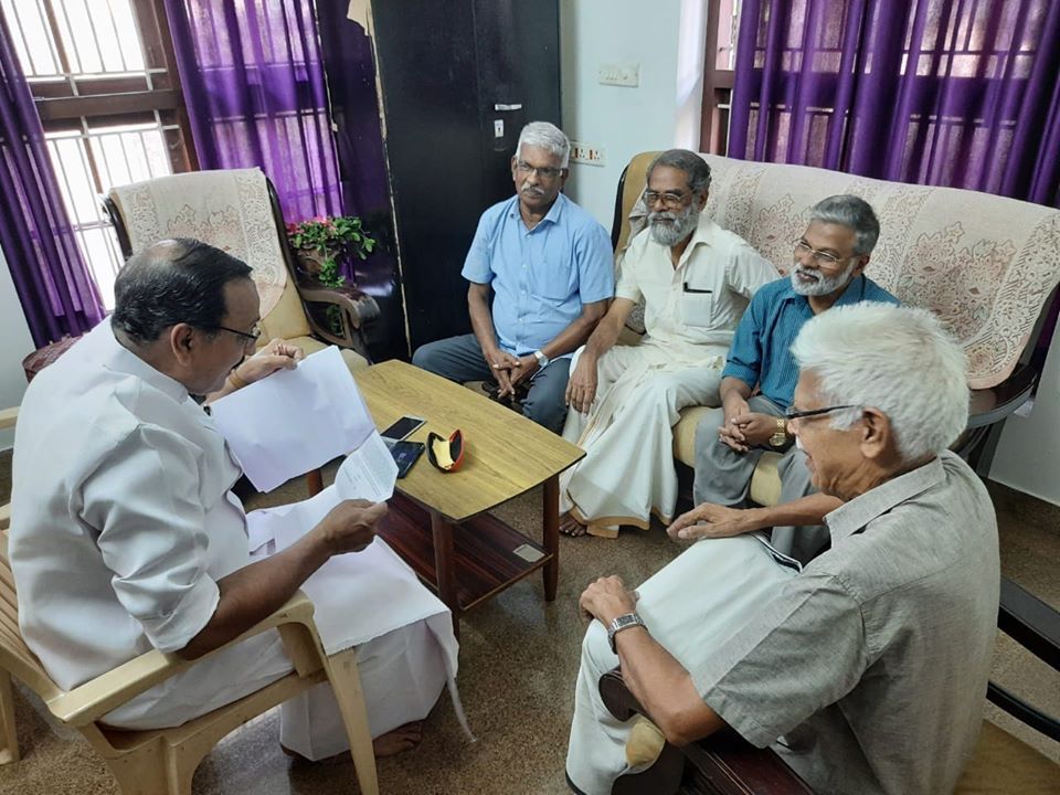 AIBDPA meets Shri M.K.Raghavan M.P. on Pension revision. | VAN ...